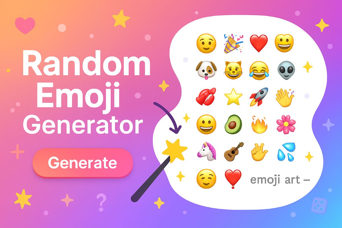 Random Emoji Generator | Create Random Emoji Combinations & Expressions
